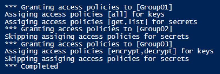 Azure Key Vaults: Assign Access Policies to multiple objects using ... Azure Key Vaults: Assign Access Policies to multiple objects using ...